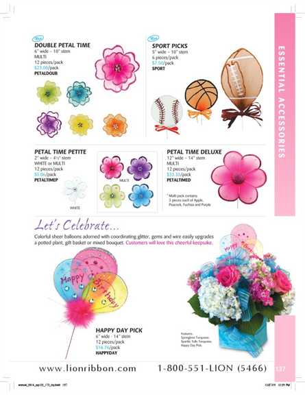 Berwick Offray/Lion RIbbon:2014 Annual CatalogCatalog Pages 136 and 137 ...