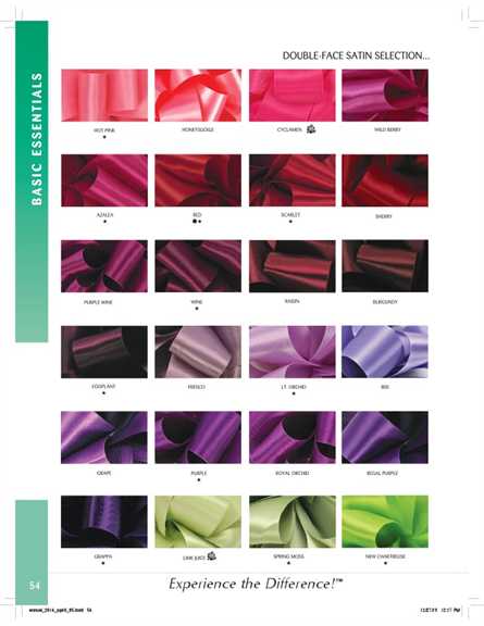 Berwick Offray/Lion RIbbon:2014 Annual CatalogCatalog Pages 54 and 55 ...