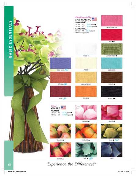 Berwick Offray/Lion RIbbon:2014 Annual CatalogCatalog Pages 66 and 67 ...