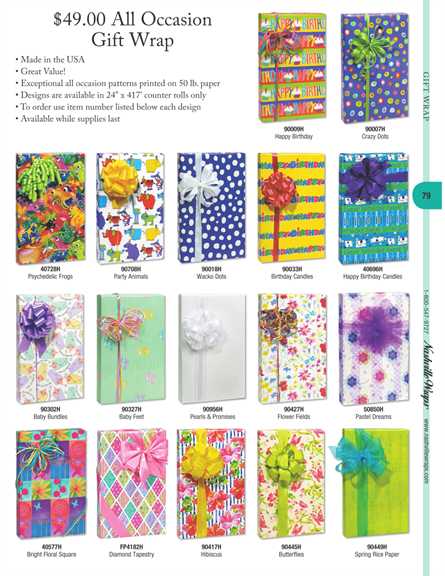 NashvilleWraps:Spring 2009 Catalog Pages 78 and 79 View of ...